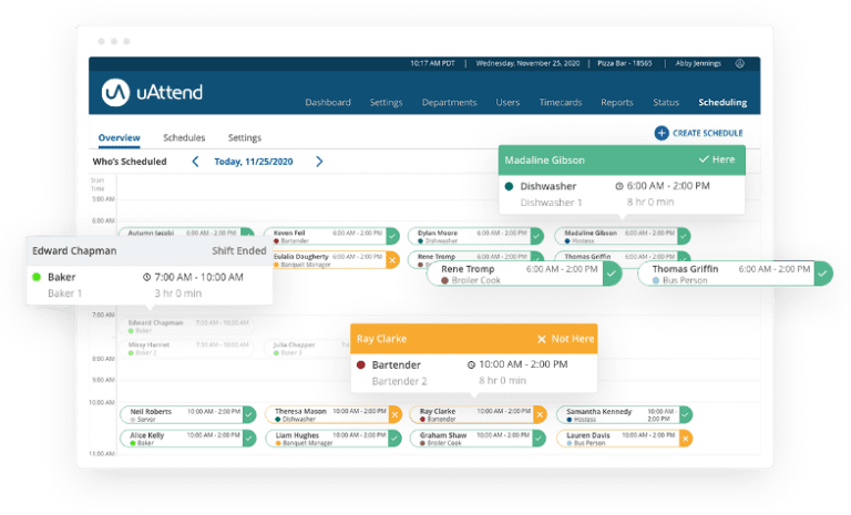 uAttend – Accurate Time Tracking & Optional Payroll for Small Business